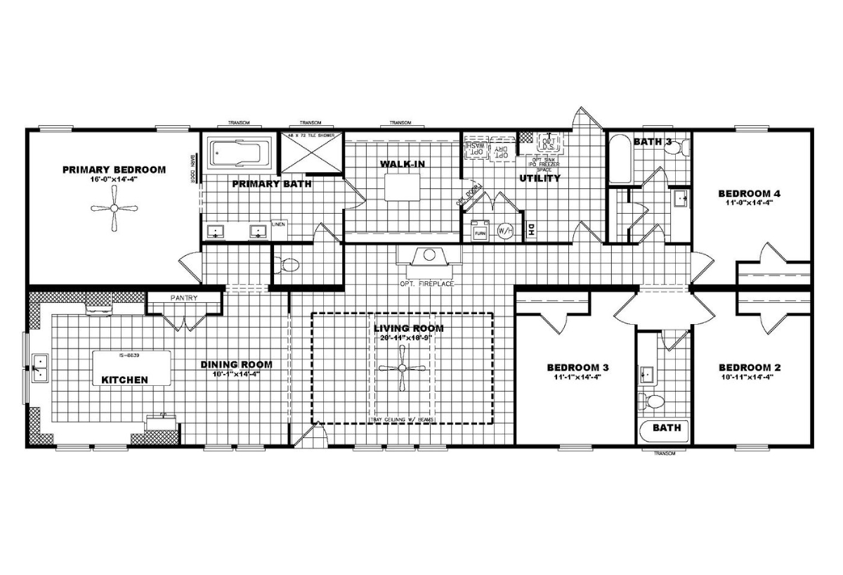 Alpine Series The Olympus 32SAP32744B - Mobile Homes For Less